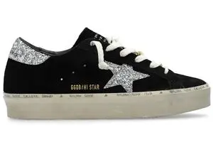 GOLDEN GOOSE Hi Star Suede Glitter Sneakers