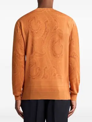 Etro Paisley Silk-cashmere Sweater