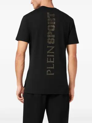 PLEIN SPORT Scratch-print T-shirt