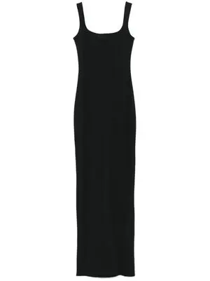 ENTIRE STUDIOS Square-neck Maxi Dress - Black