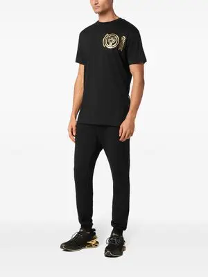 PLEIN SPORT Tiger-print T-shirt - Black