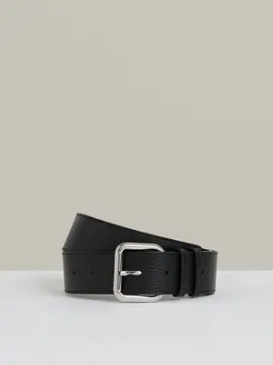 REISS Reiss Robyn Leather Roller Buckle Belt