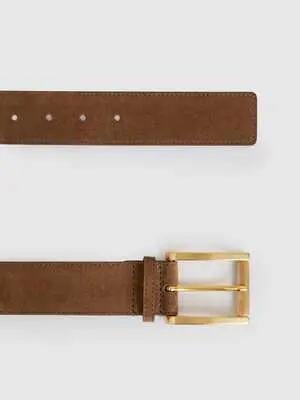 REISS Rosie Suede Belt