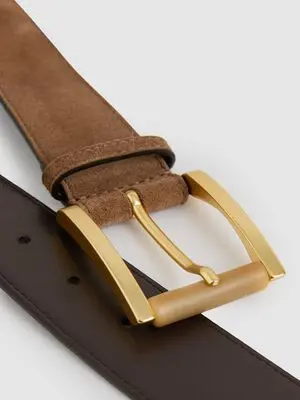 REISS Rosie Suede Belt