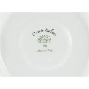 GINORI 1735 Oriente Italiano Tea Saucer - Brown