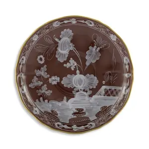 GINORI 1735 Oriente Italiano Tea Saucer - Brown
