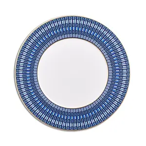 THE MARTHA, BY BACCARAT Arcadia Dinner Plate, Set Of 2 - Blue