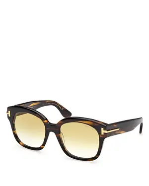 TOM FORD Tom Ford Square Sunglasses Brown