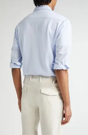 Eleventy Dandy Cotton Button-up Shirt