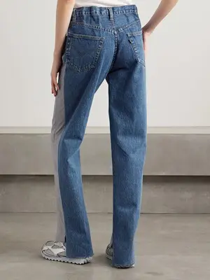 BETTTER Denitrouser Paneled Pleated Pants
