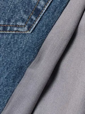 BETTTER Denitrouser Paneled Pleated Pants