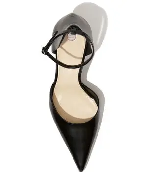 Proenza Schouler Slash Ankle Strap Pumps - Black