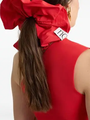 PATOU Volume Faille Scrunchie - Red