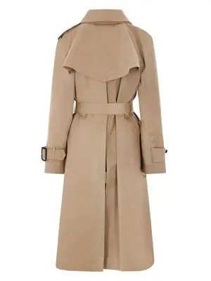 Sacai Double-breasted Twill Trench Coat
