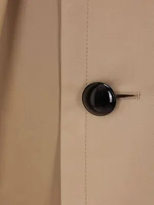 Sacai Double-breasted Twill Trench Coat
