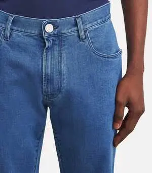 Giorgio Armani Stretch Cotton Slim Jeans