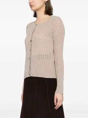 N.peal Moving Rib Cardigan