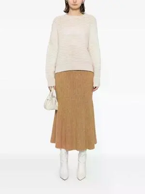 N.peal Mesh Knit Pullover