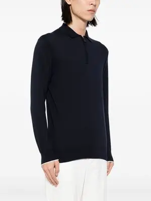 N.peal Long Sleeve Polo Shirt