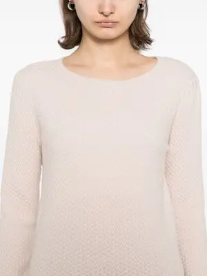 N.peal Tuck Stitch Sweater