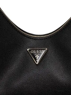 Guess Fedora Hobo Shoulder Bag - Black