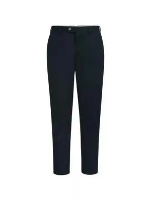 Brunello Cucinelli Gabardine-weave Trousers - Blue