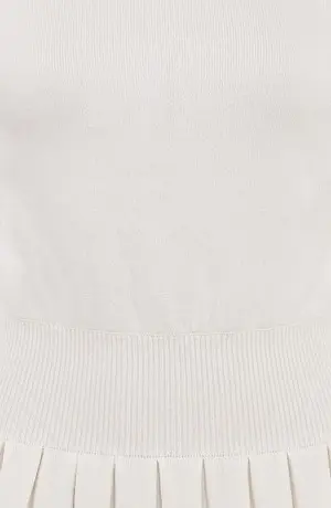House Of Cb Willow Mock Neck Long Sleeve Mini Sweater Dress