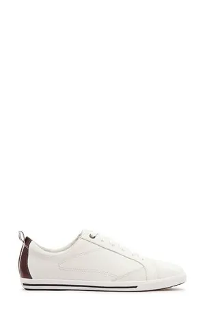 FRANKIE4 Asher Leather Sneakers - White/bronze