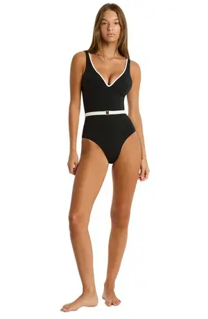 SEA LEVEL Babylon Belted One-piece Swimsuit