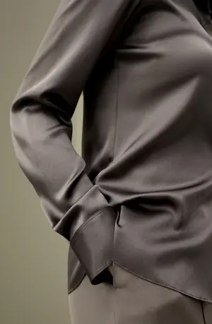 Lilysilk Elegant Silhouette Slim Fit Silk Shirt
