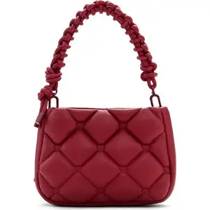 Desigual Quilted Handbag - Maroon