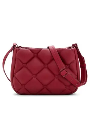 Desigual Quilted Handbag - Maroon