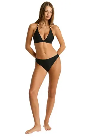 SEA LEVEL Caracus Bikini Bottom - Black