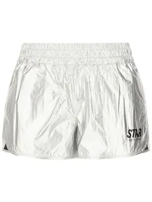 Golden Goose Metallic Shorts