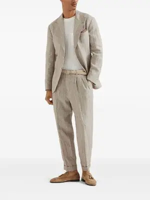 Brunello Cucinelli Striped Blazer