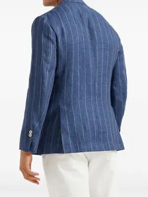 Brunello Cucinelli Twill Blazer - Blue