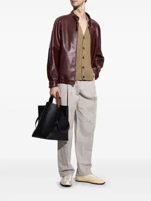 MAISON MARGIELA Vintage Effect Cardigan - Neutrals