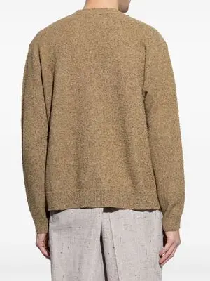 MAISON MARGIELA Vintage Effect Cardigan - Neutrals