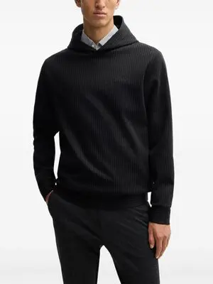 BOSS Pinstriped Hoodie