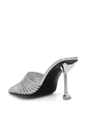 NAKED WOLFE Chromed Pumps