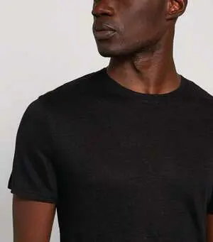 Sandro Linen T-shirt