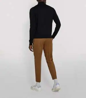 Sandro Mock Neck Pullover - Black