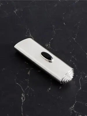 SOPHIE BUHAI Cyclops Onyx Lighter Case - Silver