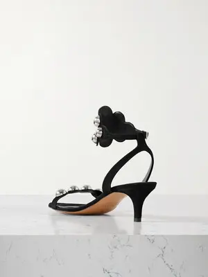 Isabel Marant Vikto Studded Suede Sandals