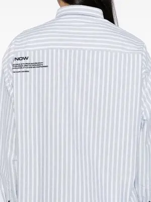 AAPE BY *A BATHING APE Striped Shirt - Grey