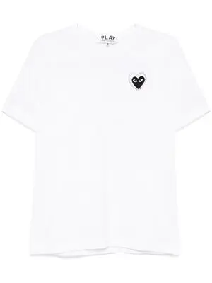 Play Comme Des Garcon Embellished T-shirts For Women