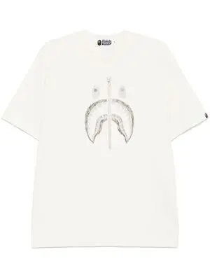 A BATHING APE Logo-print T-shirt