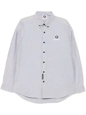 AAPE BY *A BATHING APE Long Sleeves Shirt - Grey