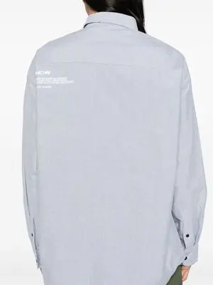 AAPE BY *A BATHING APE Long Sleeves Shirt - Grey