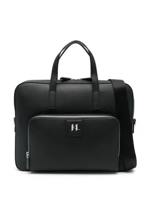 Karl Lagerfeld K/monogram Briefcase - Black